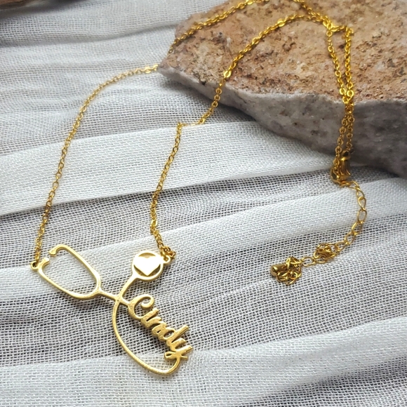 Jewelry | Infinity Stethoscope Necklace Cindy | Poshmark
